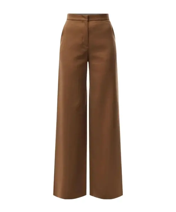 Max Mara Mozart High-waisted Wide-leg Trousers