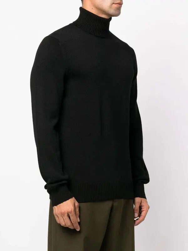 Emporio Armani Roll Neck Knitted Jumper
