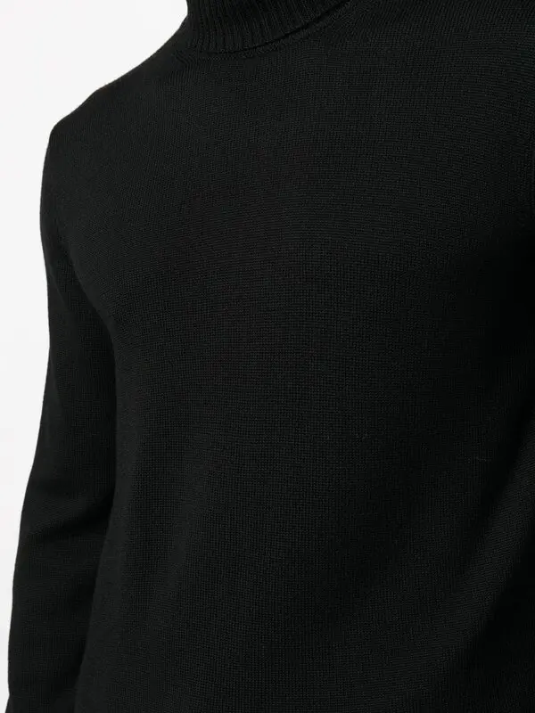 Emporio Armani Roll Neck Knitted Jumper