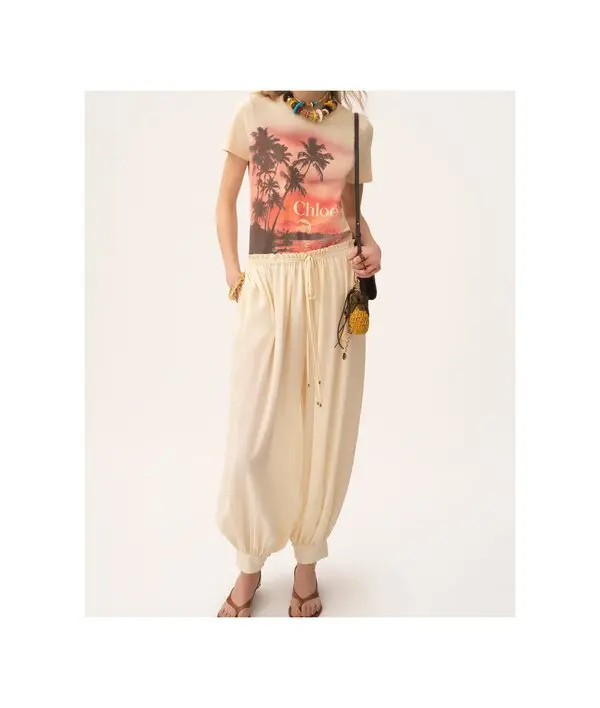Chloé Sunset Printed Crewneck T-shirt