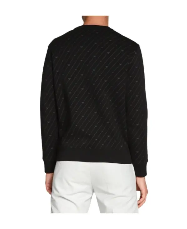 Emporio Armani Round Neck Long Sleeve Sweater