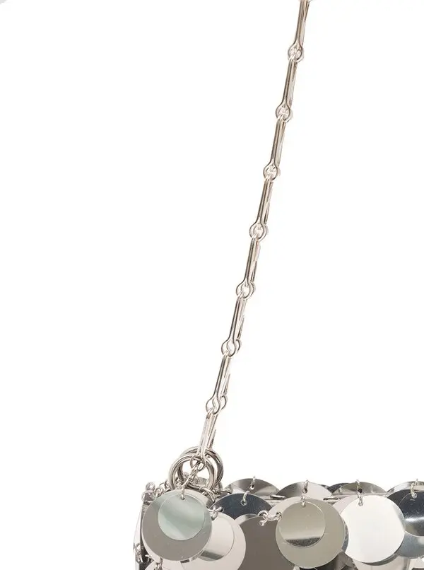 Rabanne Mini Sparkle Shoulder Bag