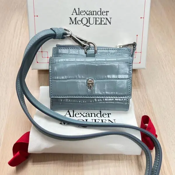 Alexander McQueen Logo Card Bag