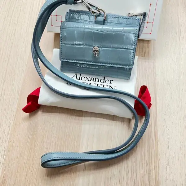 Alexander McQueen Logo Card Bag