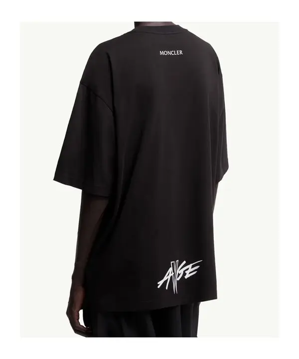 Moncler X Asap Rocky Logo Patch Crewneck T-shirt