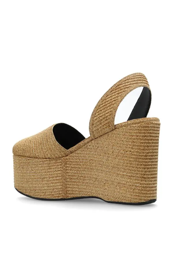 Alaïa 120mm Platform Wedge Pumps