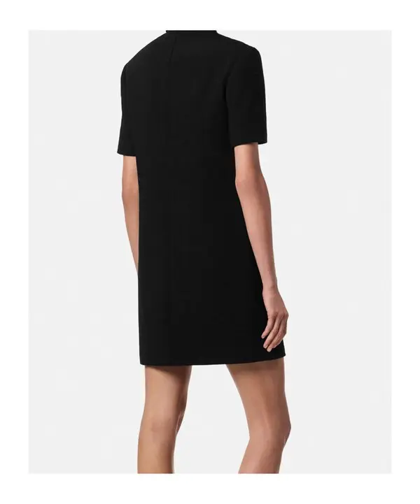 Versace Embellished Collar Mini Dress