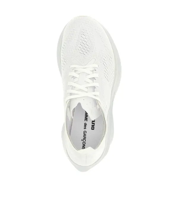 Comme Des Garçons X Mizuno Lace-up Sneakers - White
