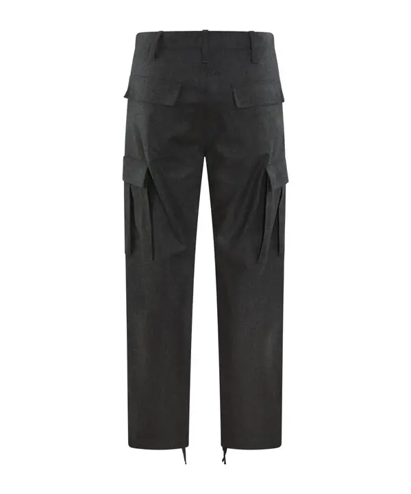 Dolce & Gabbana Flannel Cargo Trousers