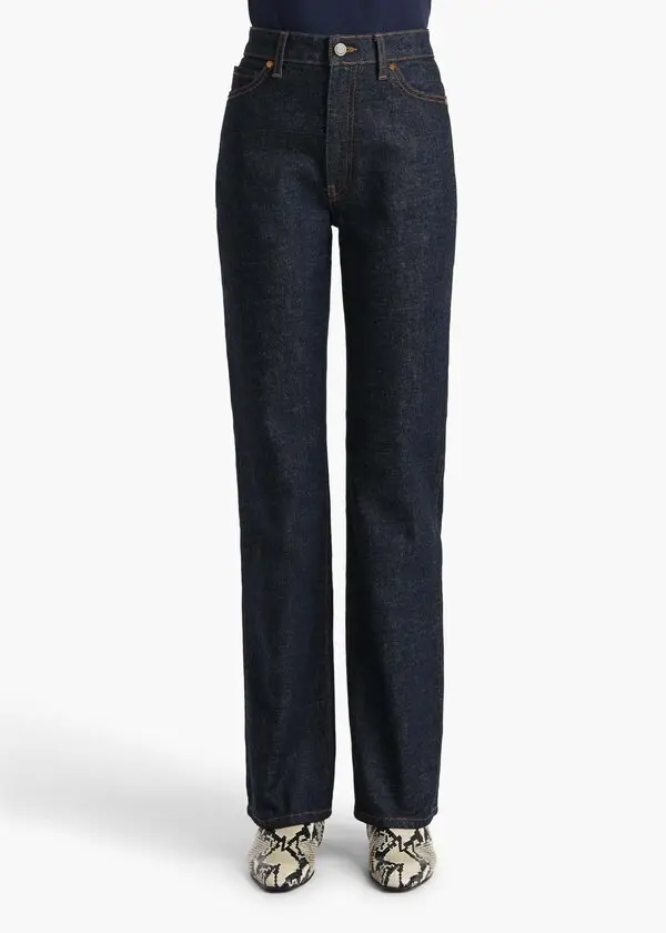 Khaite Danielle High-waisted Stretch Jeans