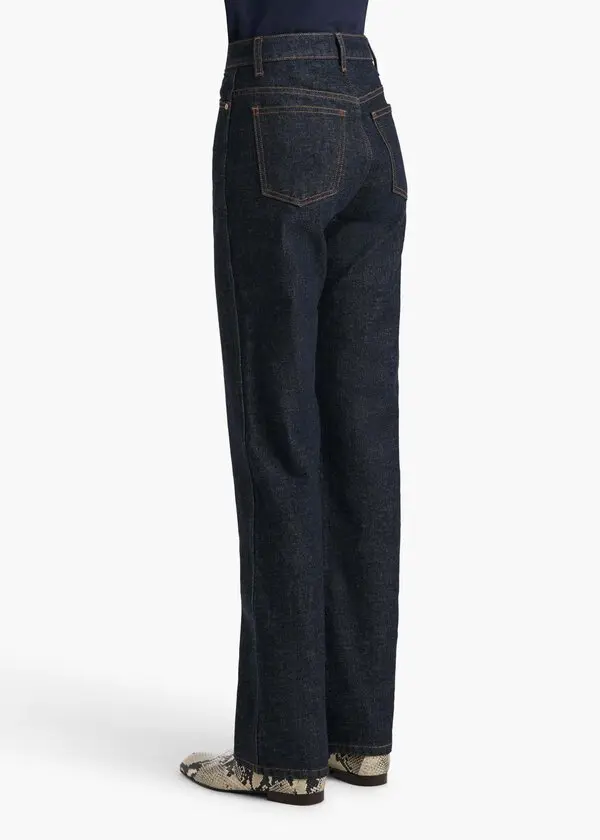 Khaite Danielle High-waisted Stretch Jeans