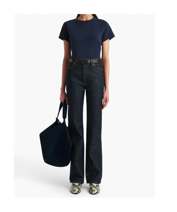 Khaite Danielle High-waisted Stretch Jeans