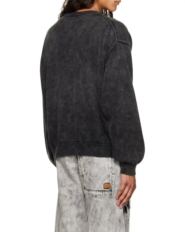 Alexander Wang Oversized Logo Crewneck Sweatshirt