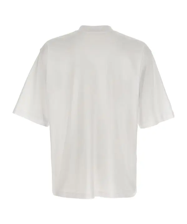 Marni Logo Patch Drop Shoulder T-shirt - White