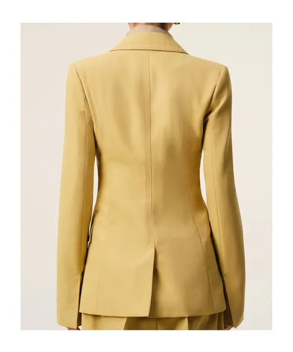 Ami Single Breasted Fitted Jacket