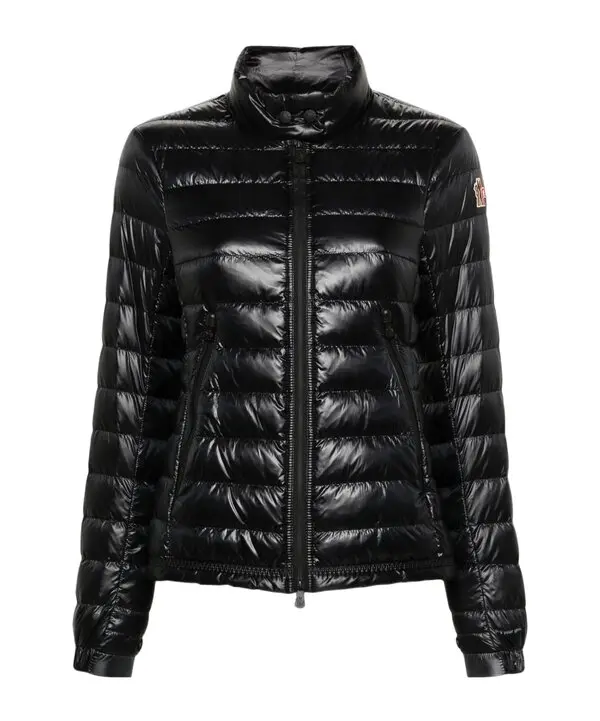 Moncler Zip-up Padded Jacket - Black