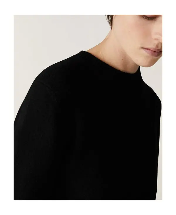 Loro Piana Asymmetrical Hem Cashmere Top