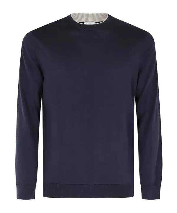 Eleventy Long-sleeved Knitwear - Black