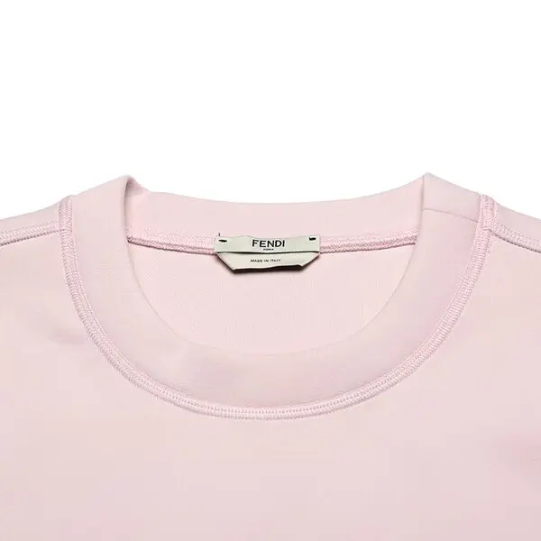 Fendi Devil Eye Long Sleeve Sweater - Pink
