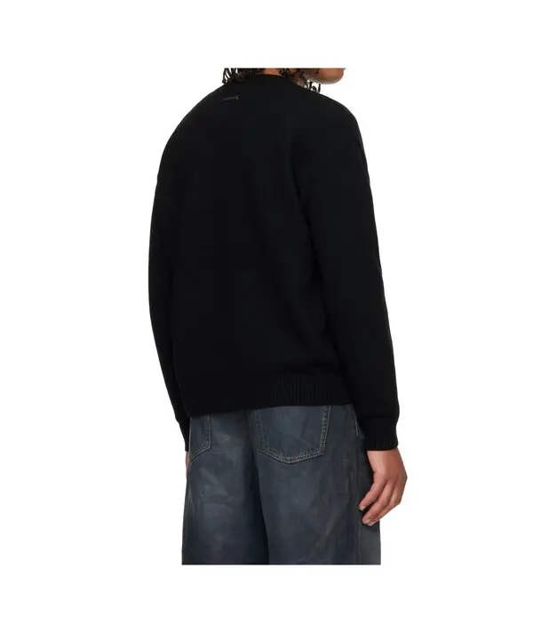 Andersson Bell Rose Jacquard Crew Neck Sweater