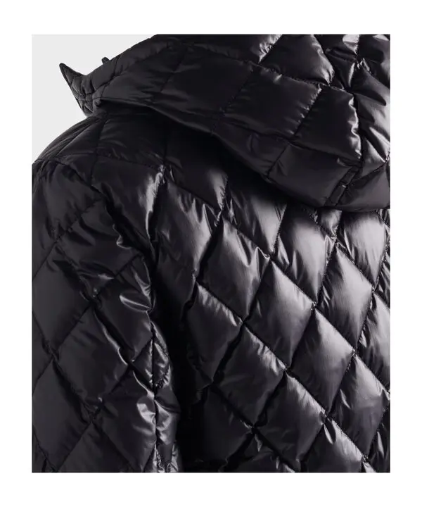 Prada Quilted Hooded Zip-up Jacket
