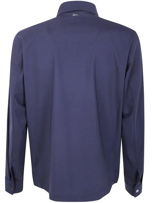 Herno Button-down Wool Shirt
