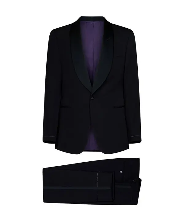 Ralph Lauren Single-breasted Tuxedo Suit With Shawl Lapels