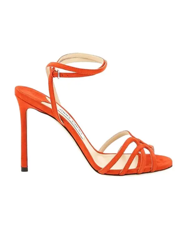 JIMMY CHOO Ankle Strap High-heeled Sandals