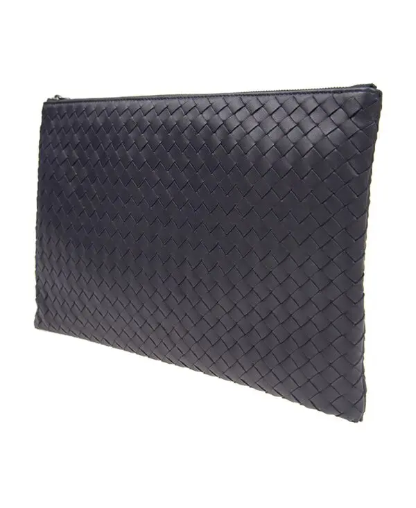 Bottega Veneta Intrecciato Leather Wash Bag
