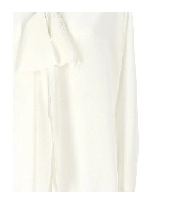 Sportmax Pussy-bow Long-sleeved Shirt