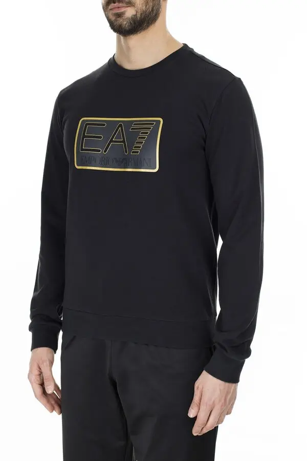 EA7 Round Neck Logo Sweater
