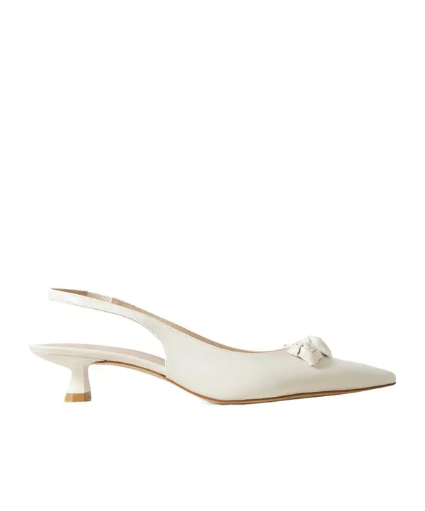 STUART WEITZMAN Rosie High Heel Sandals With Floral Embellishment