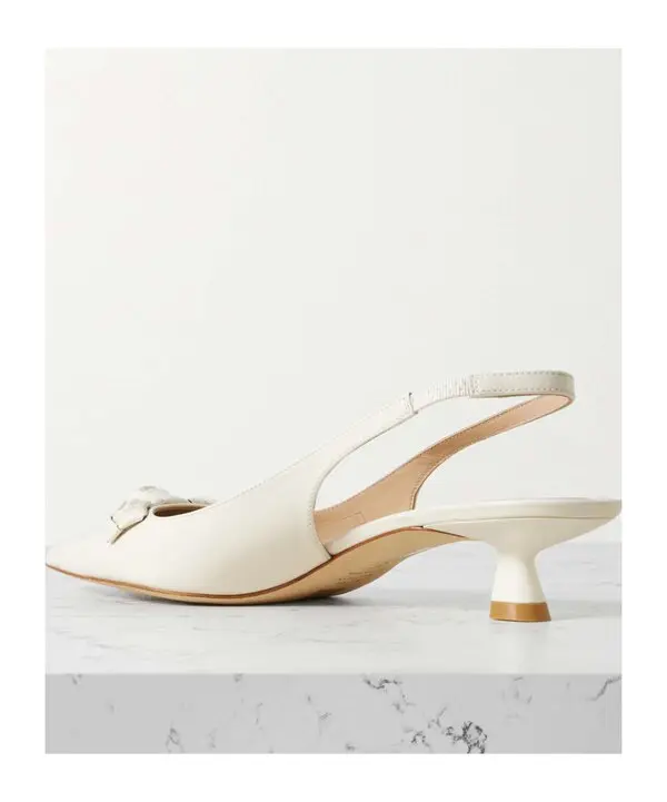 STUART WEITZMAN Rosie High Heel Sandals With Floral Embellishment