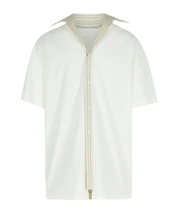 MAISON MARGIELA Layered Striped Shirt