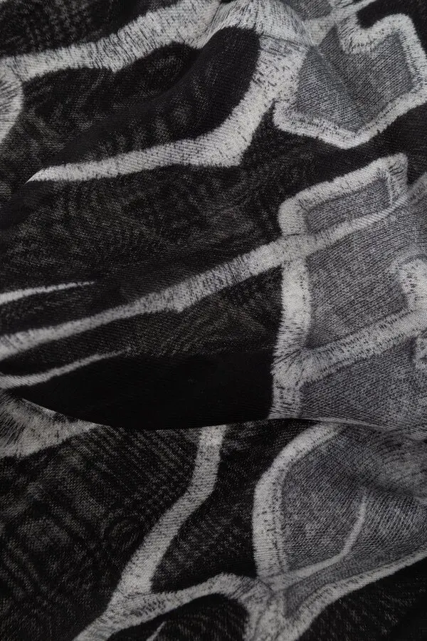 Givenchy Logo-print Modal-cashmere Scarf