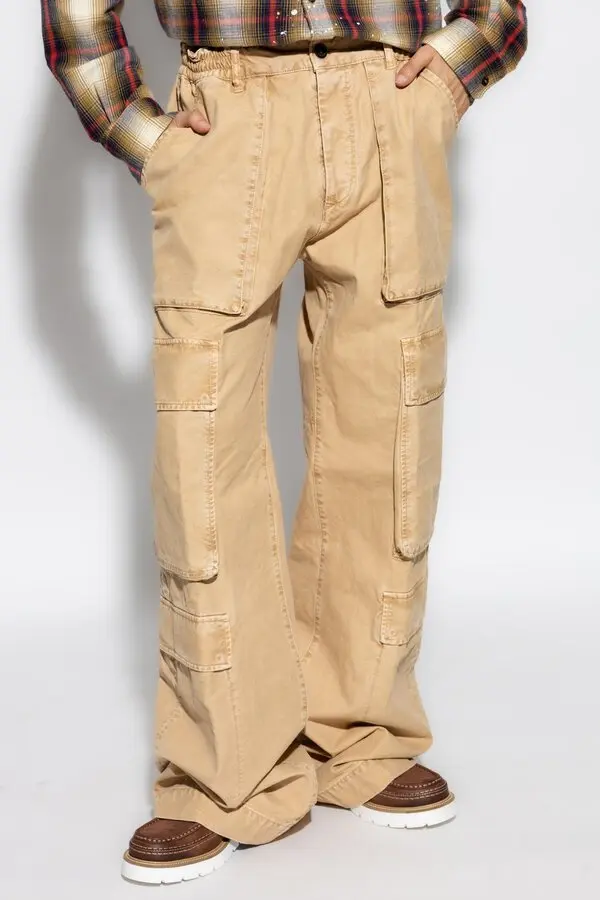 Dsquared2 Logo Printed Cargo Trousers
