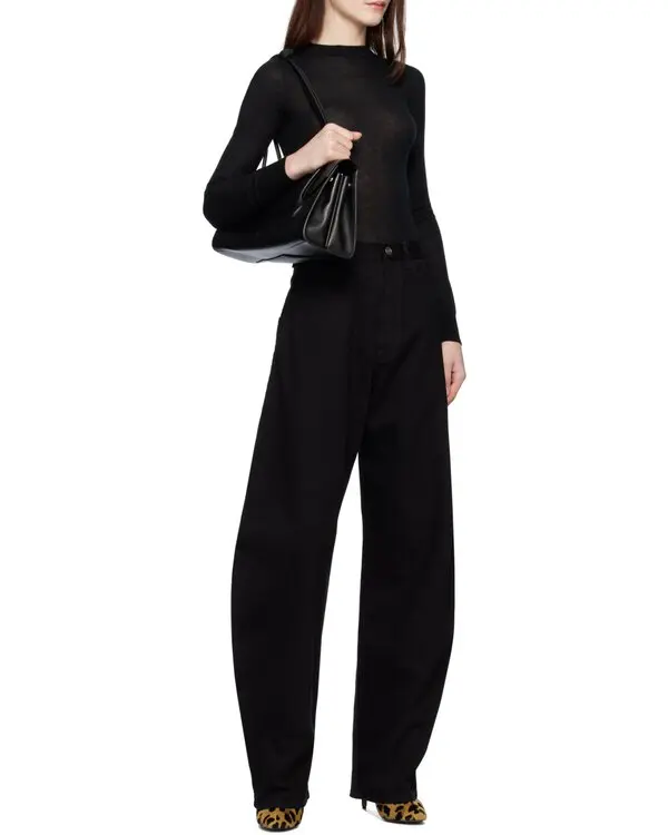 Alaïa Le Teckel Flap Tote Bag