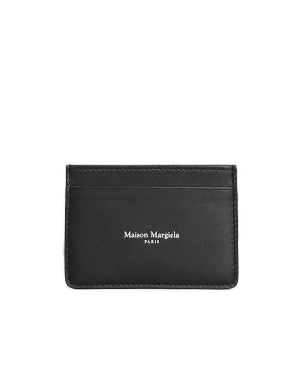 MAISON MARGIELA Leather Cardholder - Black