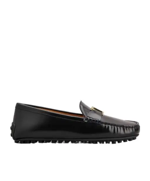 TOD'S City Gommino Driving Loafers With T Timeless Accessory