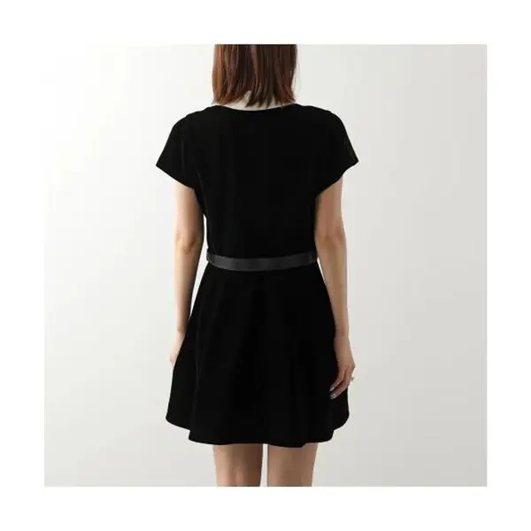 Celine Mini Dress In Flowing Velvet