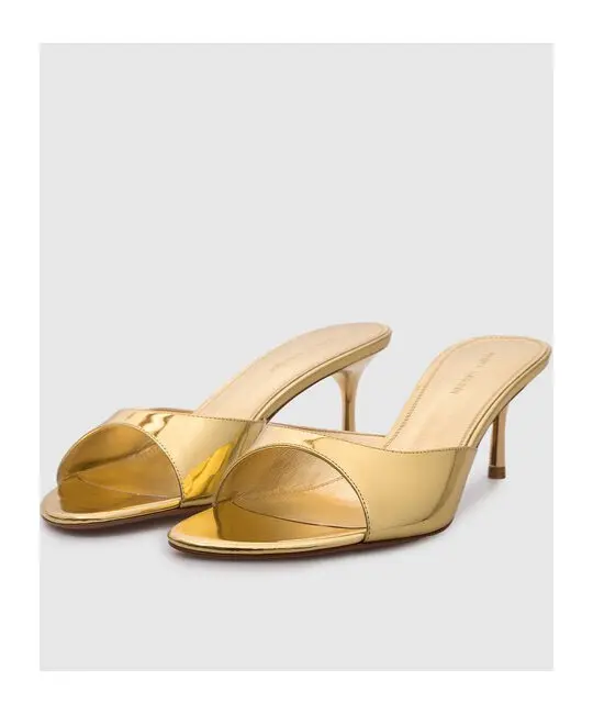 Amina Muaddi Open-toed High-heeled Sandals