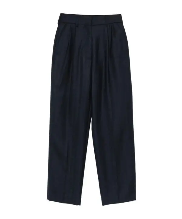 BLAZÉ MILANO Belted Pleated Front Trousers