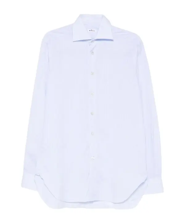 Kiton Striped Cotton Shirt