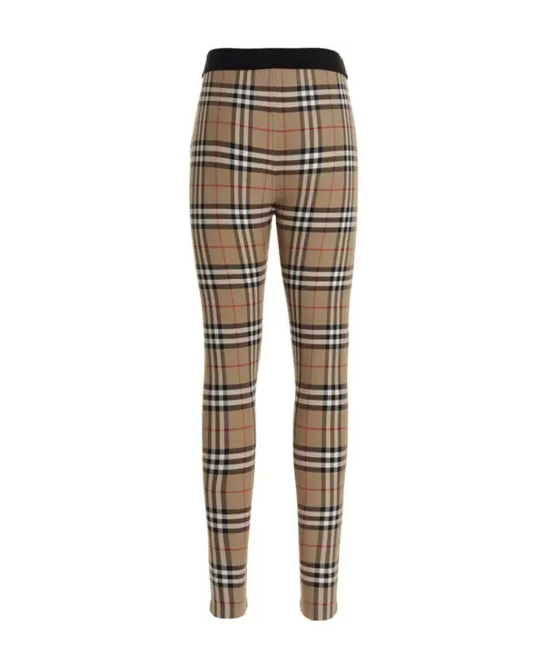 Burberry Vintage Checked Skinny Cut Leggings
