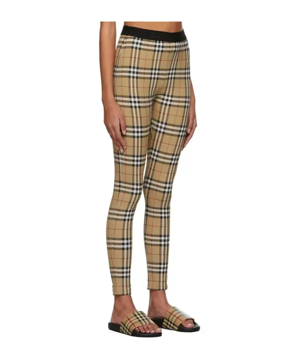 Burberry Vintage Checked Skinny Cut Leggings