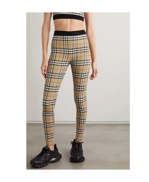 Burberry Vintage Checked Skinny Cut Leggings