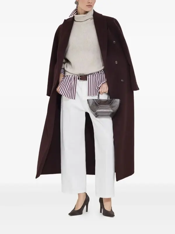 Brunello Cucinelli Double-breasted Long Sleeved Coat