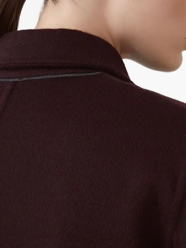 Brunello Cucinelli Double-breasted Long Sleeved Coat