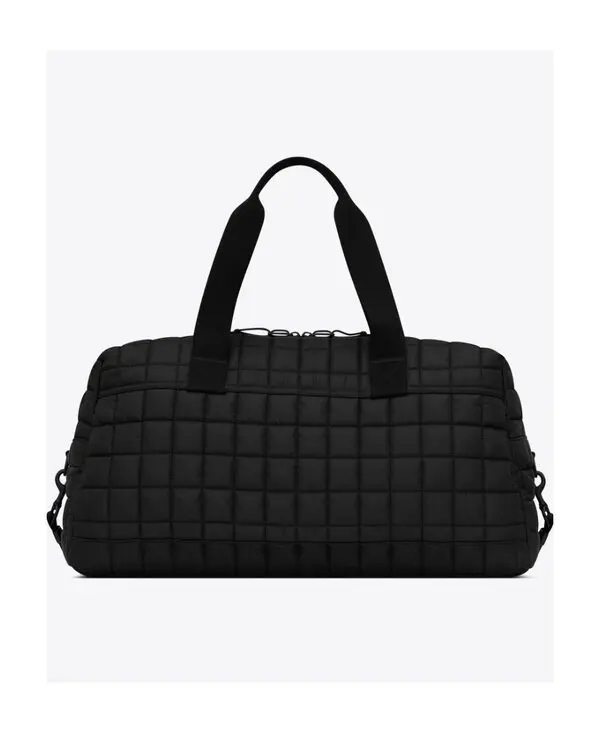 Saint Laurent Quilted Duffle Bag