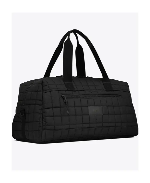Saint Laurent Quilted Duffle Bag